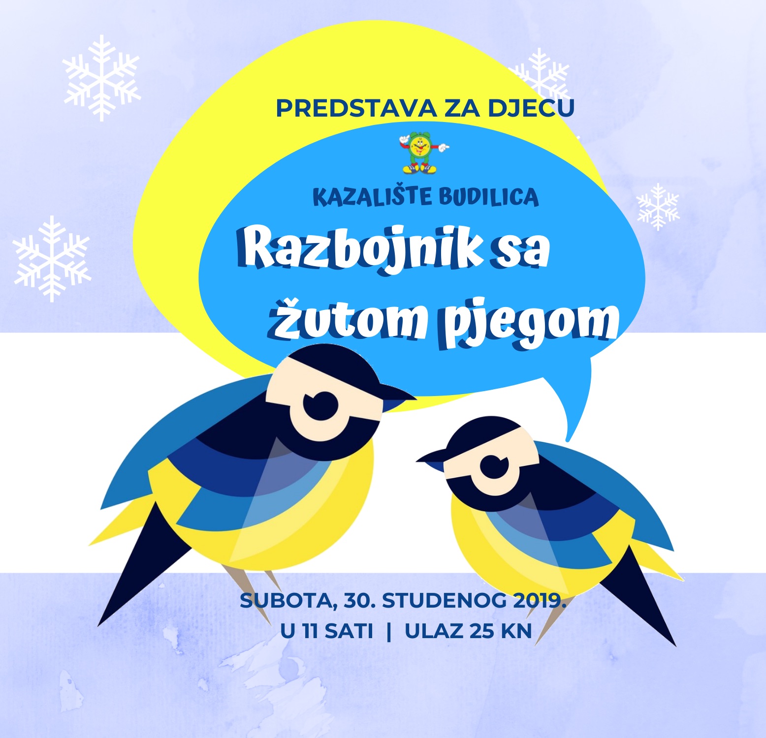 Razbojnik sa žutom pjegom - predstava za djecu - Centar za kulturu